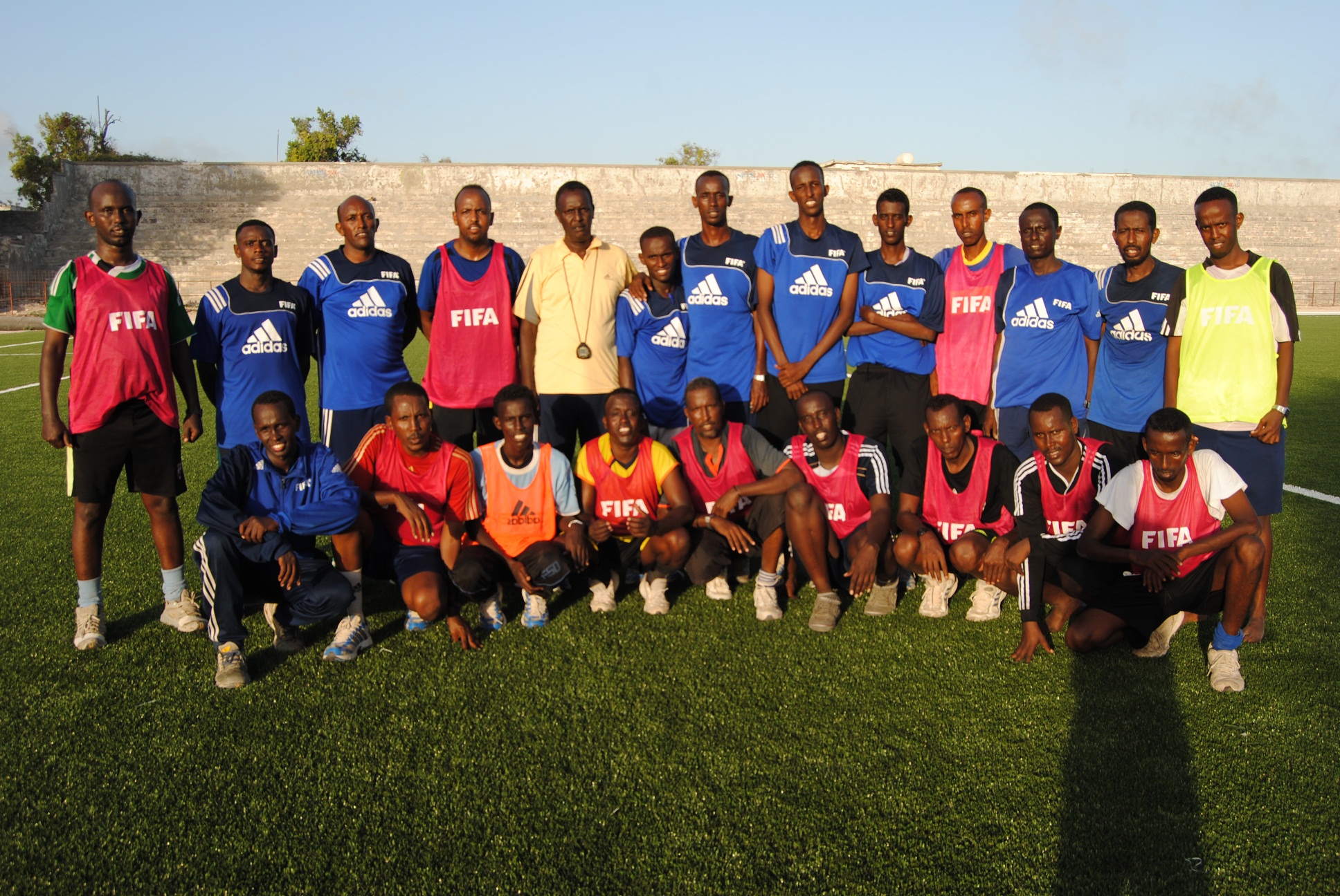 Somali soccer referees prepare for FIFA course